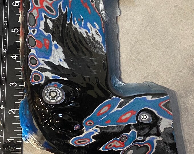 Premium, Solid, Rough Fordite Slab, 276 Grams - Etsy