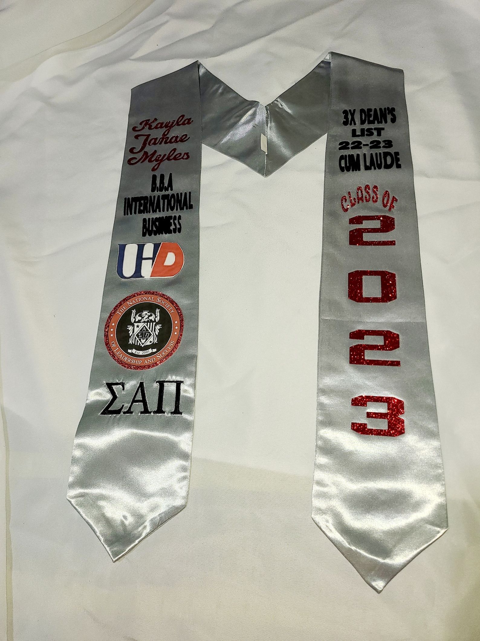 Custom Graduation Stoles - Etsy