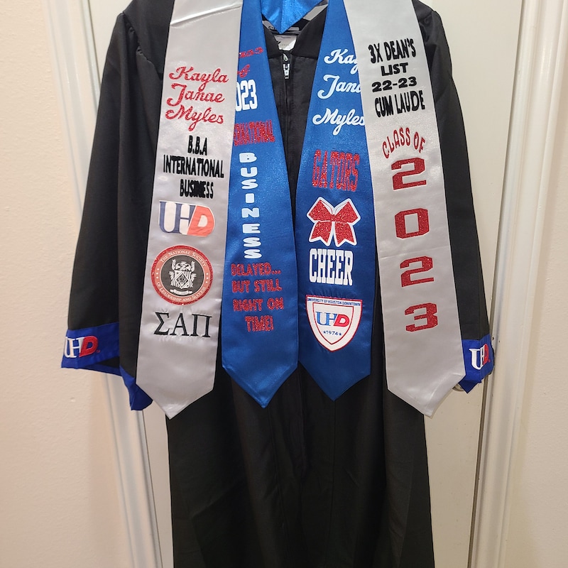 Custom Graduation Stole - Etsy