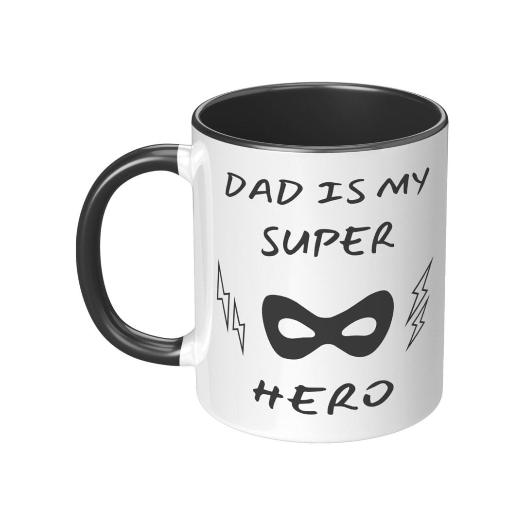 Dad Is My Her Dad Mugs Fathers Day Etsy