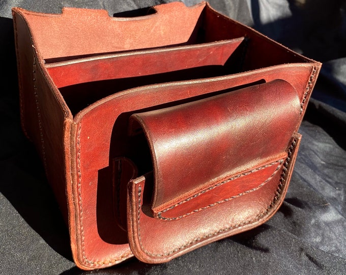 Handmade Genuine Leather Shot Shell Bag - Etsy