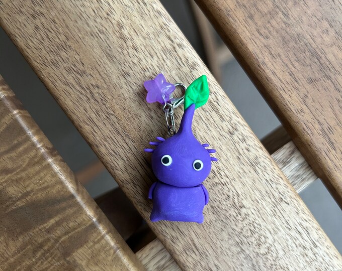 Purple Pikmin Inspired Hard Enamel Pin - Etsy