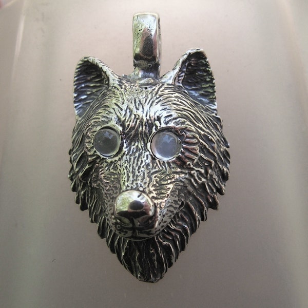 Wolf Pendant - Etsy