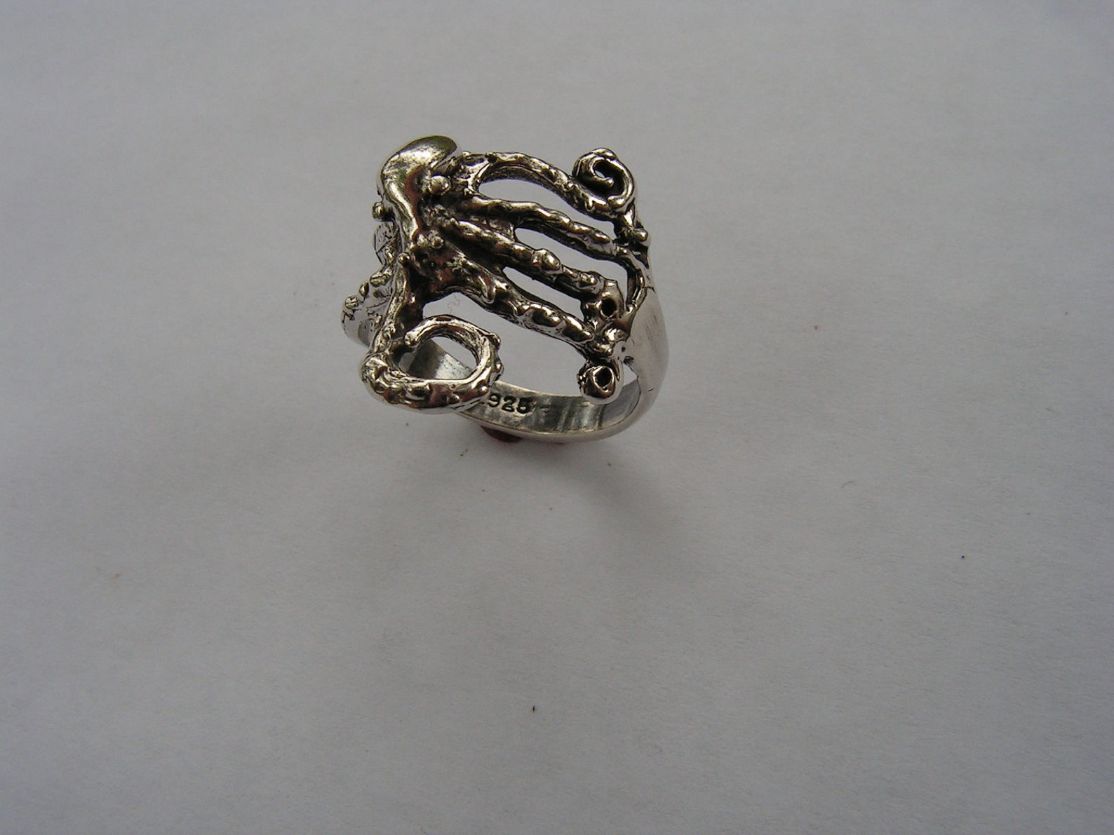 Octopus Ring in Sterling Silver - Etsy