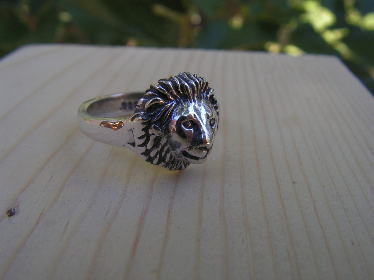 Lion Ring in Sterling Silver | Etsy