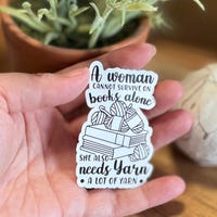 5-pack/yarn Die-cut Stickers - Etsy