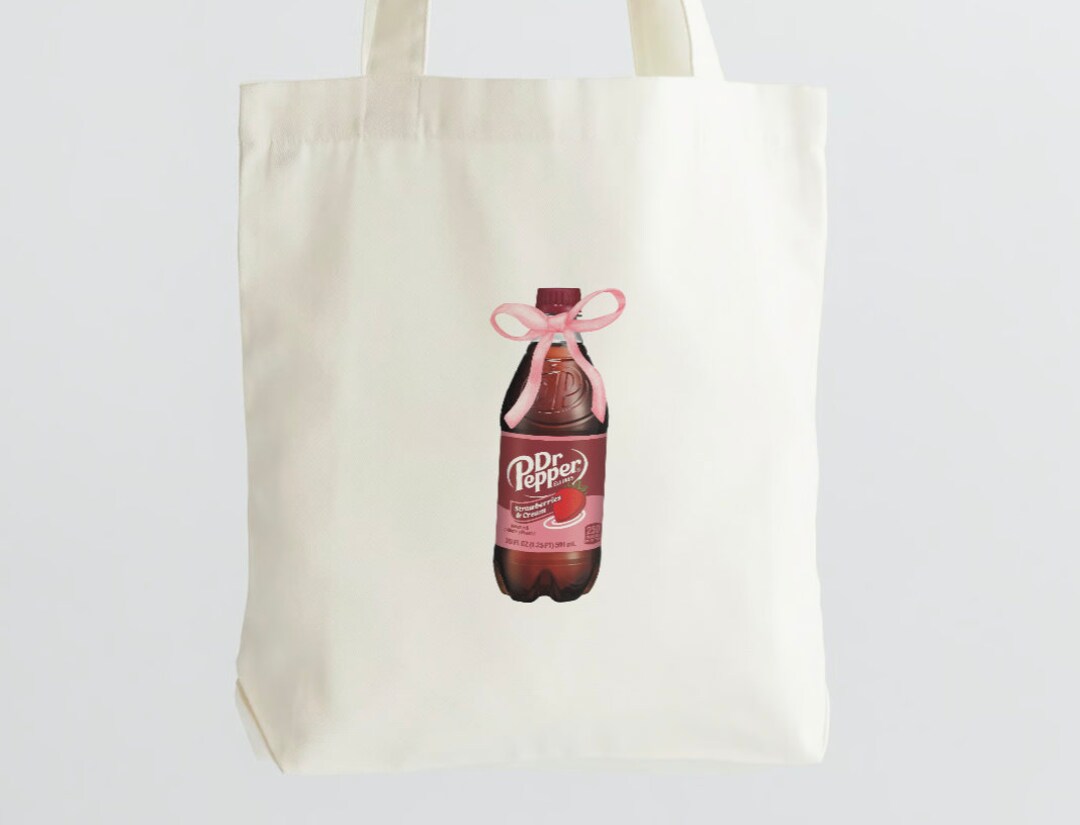 Coquette Dr. Pepper Tote Bag - Etsy