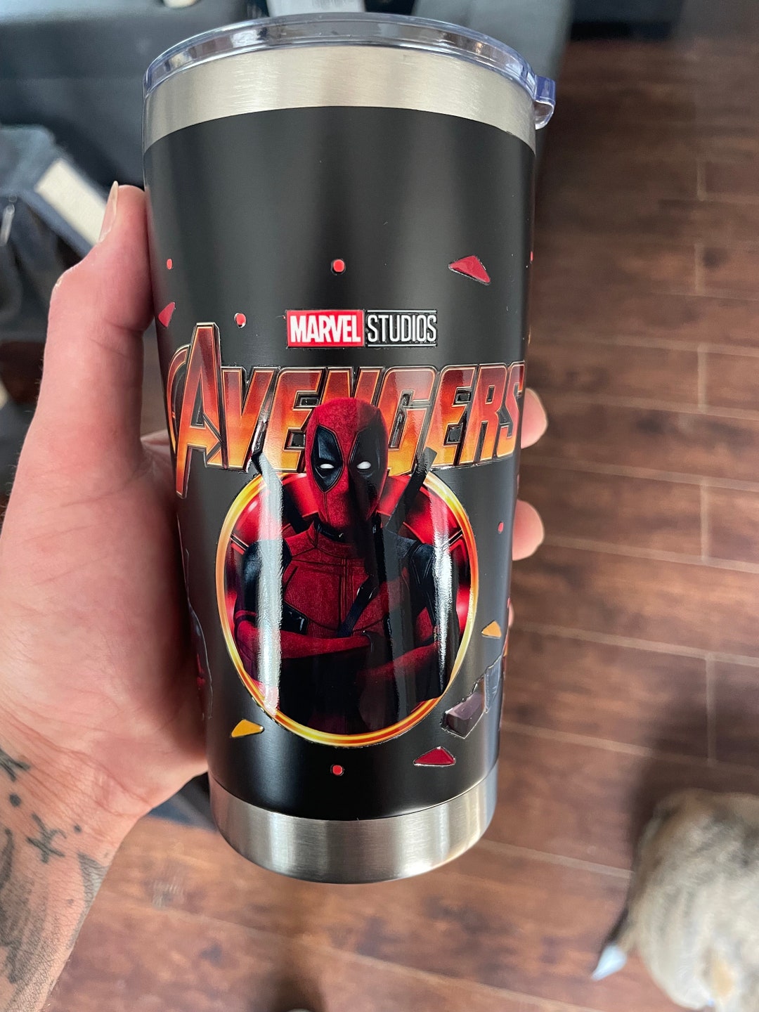 Deadpool Double Insulated Mug - Etsy