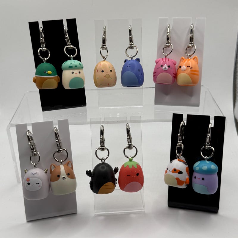 Squishy Keychain - Etsy