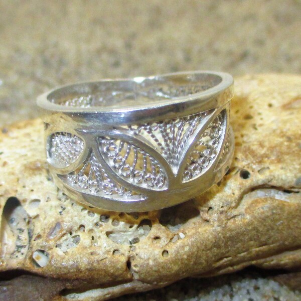 Filigree Silver - Etsy