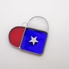 Stained Glass USA Angel, Flag Angel Sun Catcher, Patriotic Angel ...