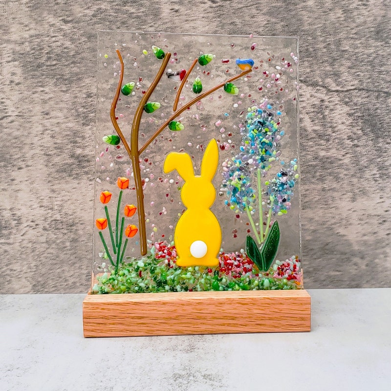 Rabbit Tulip Panels - Etsy