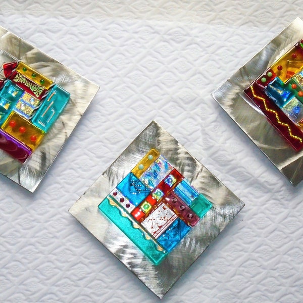 Fused Glass Wall Art - Etsy