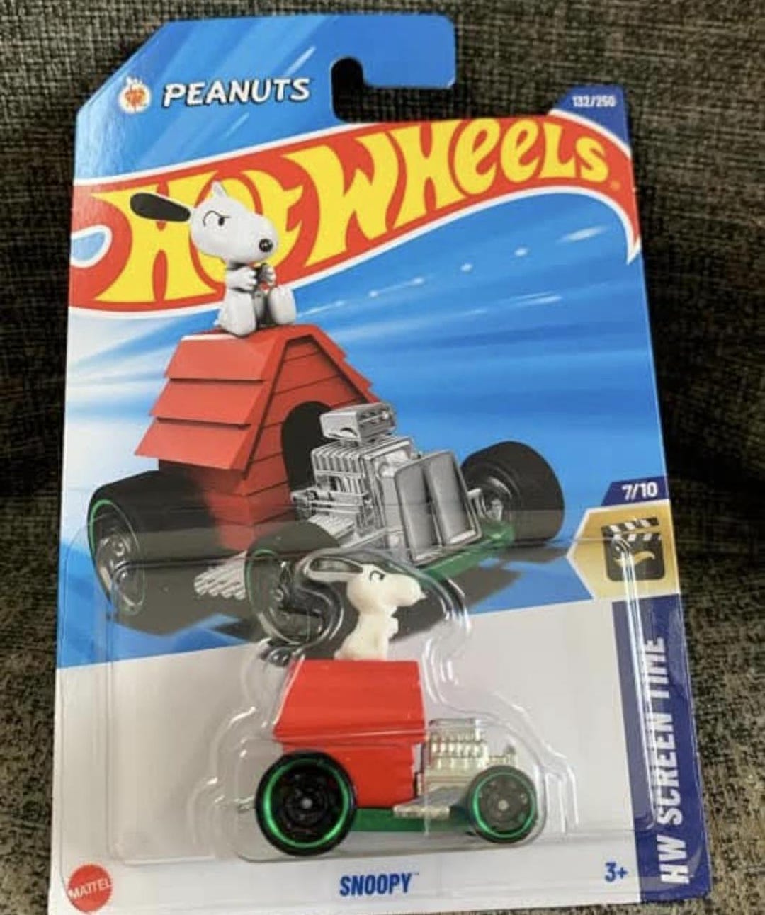 Hot Wheels 2025 Case F Snoopy HW Screen Time FREE Protector LONG Card - Etsy