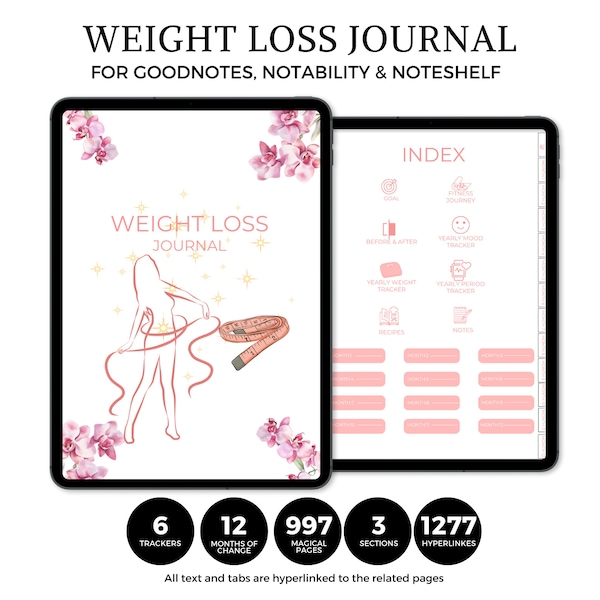 Weight Loss Journal - Etsy
