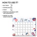 4th July Printable Monthly Calendar, 4th July Calendar, 4th July ...