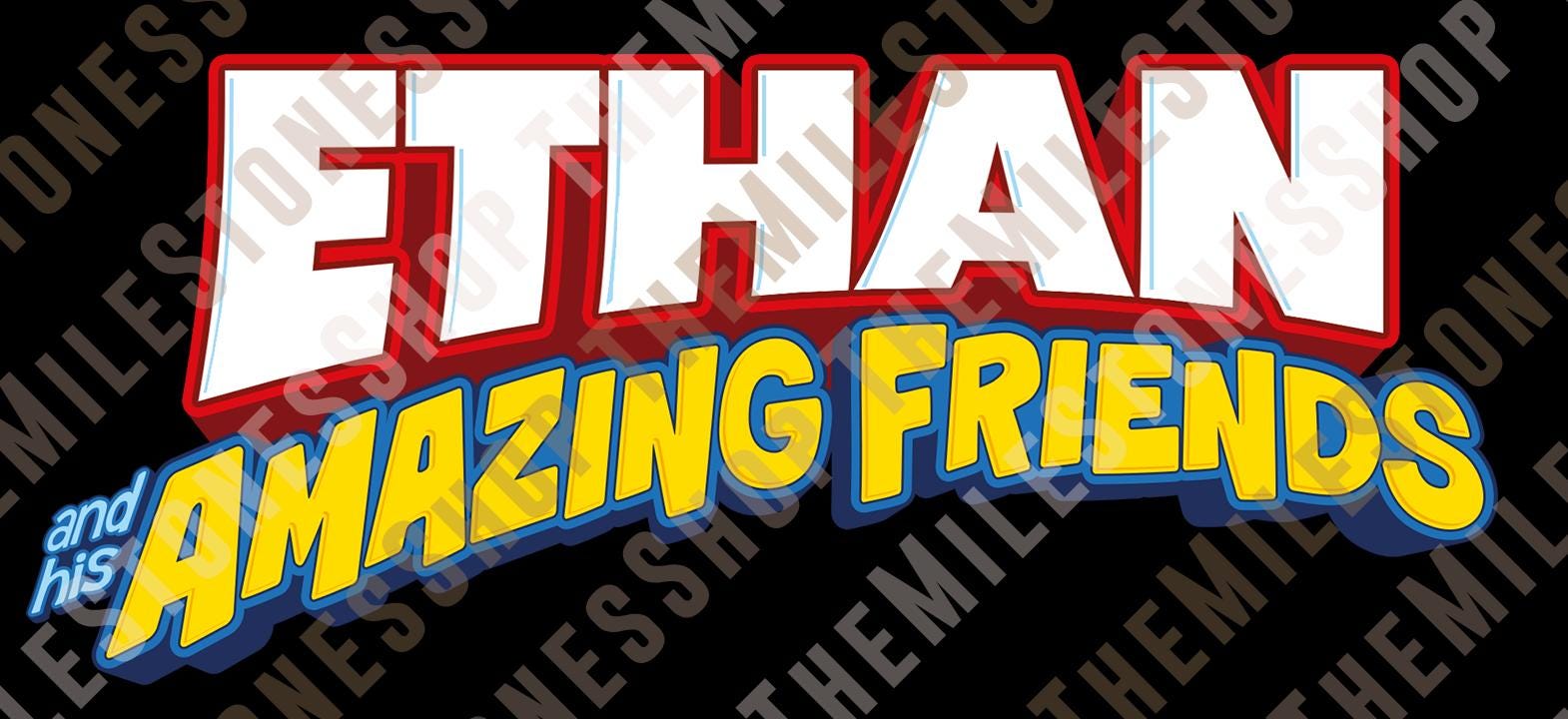 Spidey and His Amazing Friends Customized Name Logo - Etsy