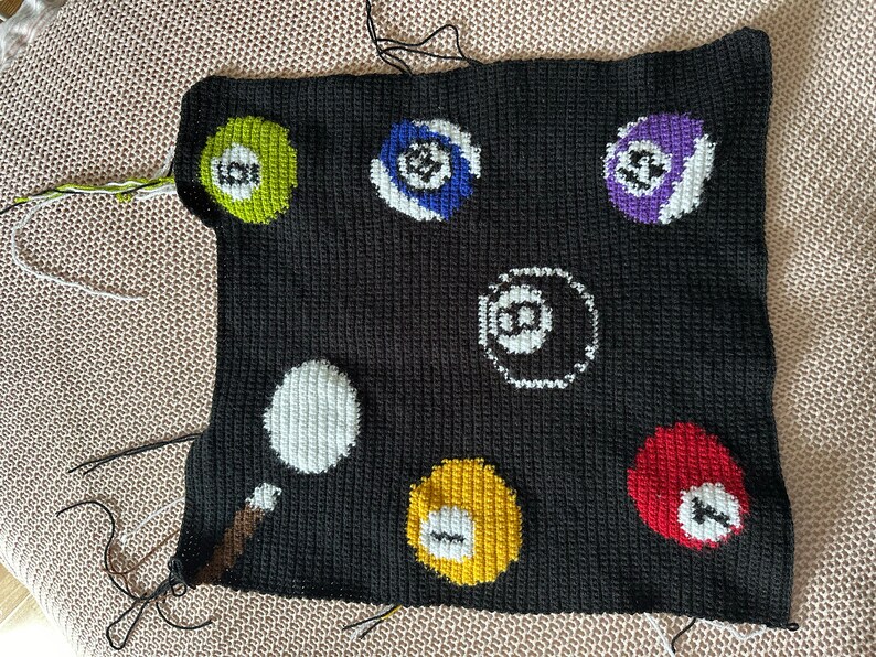 Billiard Graphgan Pattern (single Crochet) - Etsy