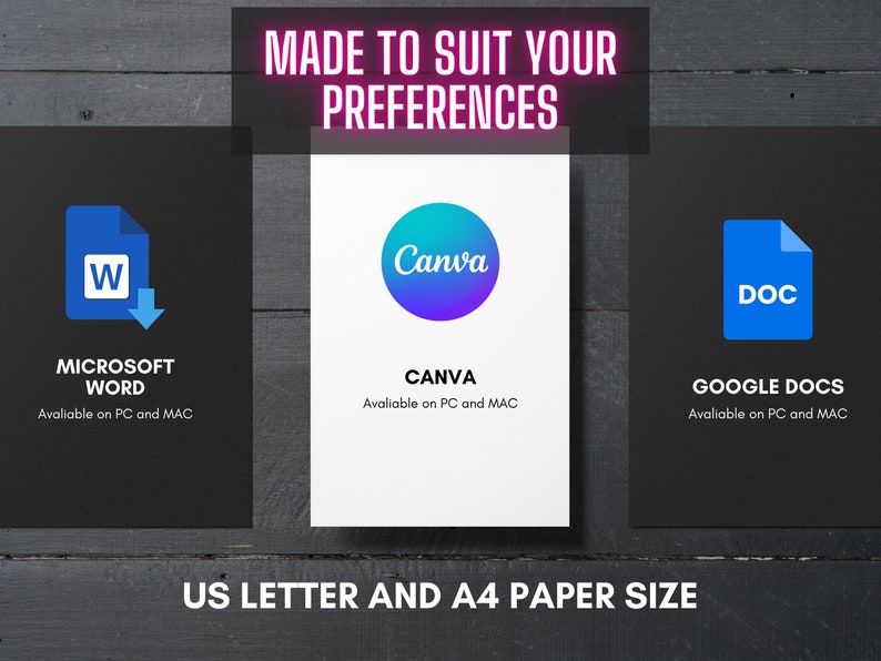 Professional Resume Template by Ex Recruiter ATS Friendly Editable in ...