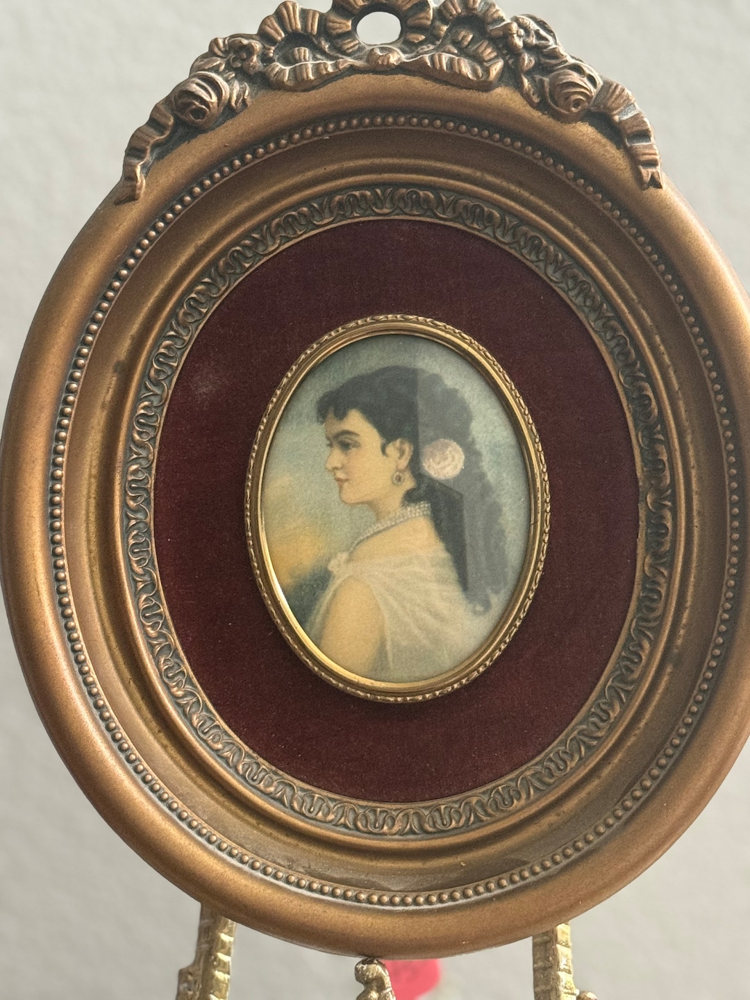 Vintage Cameo Creations Victorian Portrait Etsy