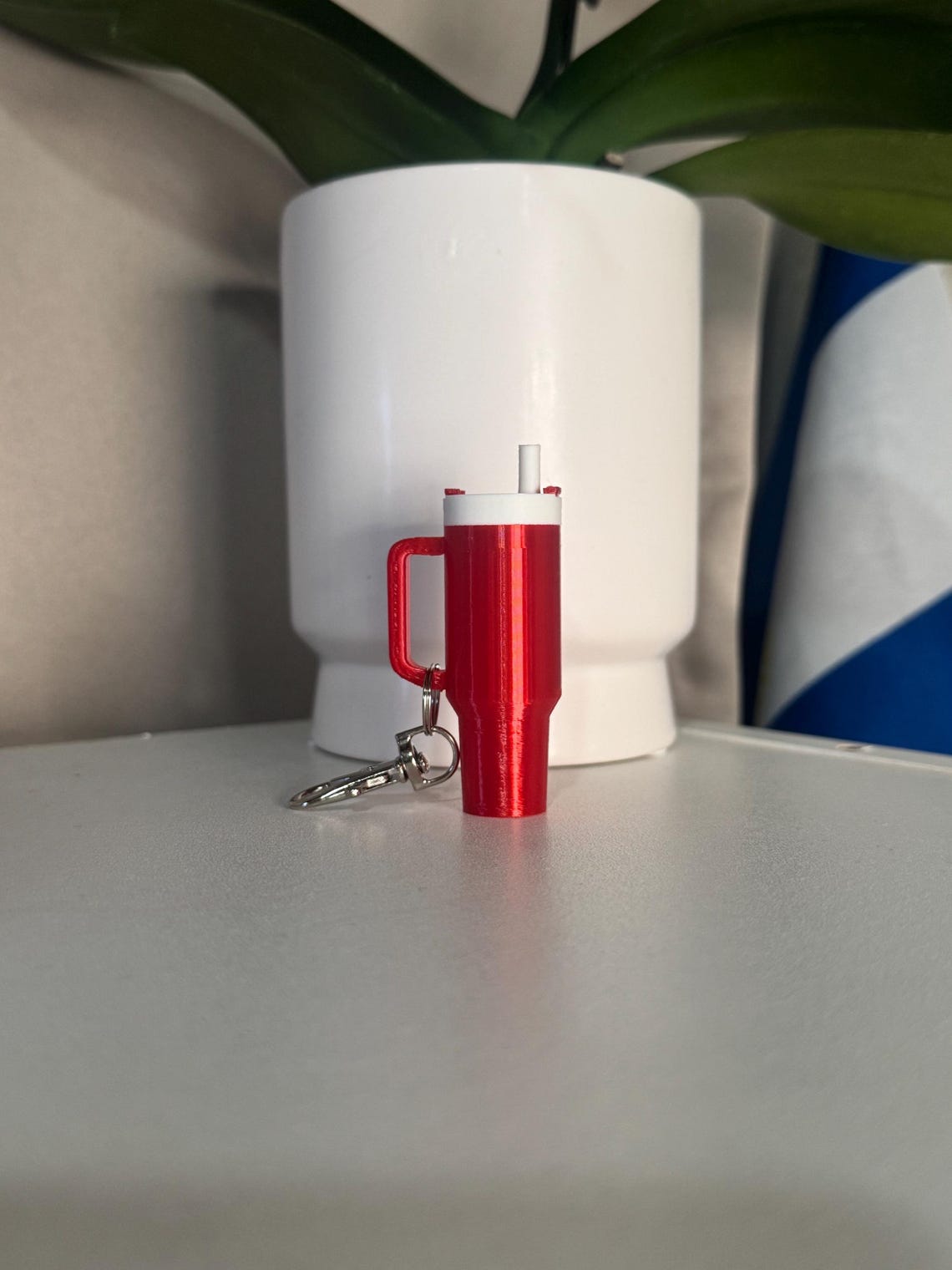 Stanley Cup Themed 3D Printed Mini Tumbler Keychain | Variety of Colors ...