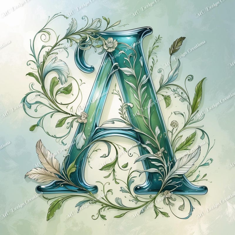 Fancy Letters - Etsy