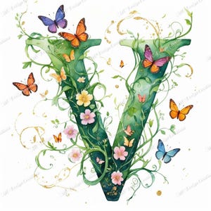26 Alphabet Letter Clipart - Fancy Lettering, Decorative Alphabet ...