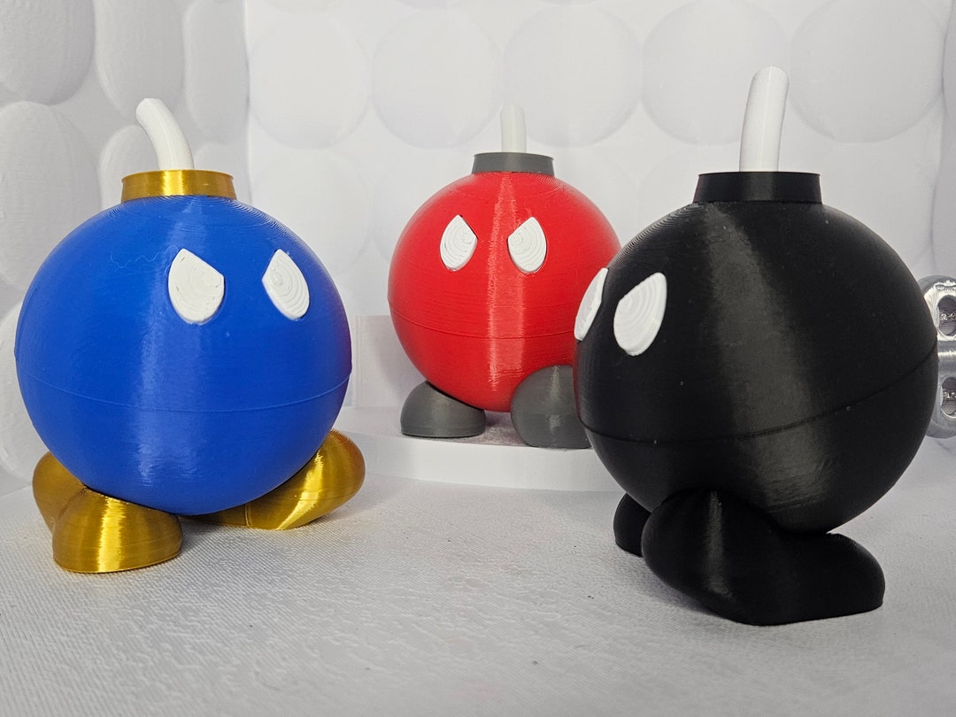 Walking Bob-omb Inspired by Video Games - Etsy