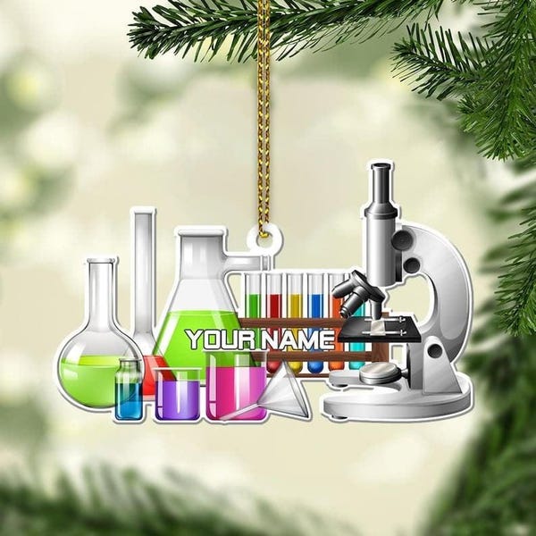 Science Ornament - Etsy
