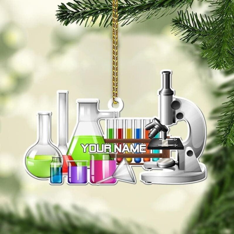 Science Ornament - Etsy