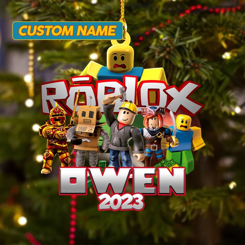 Roblox 3d Ornament - Etsy