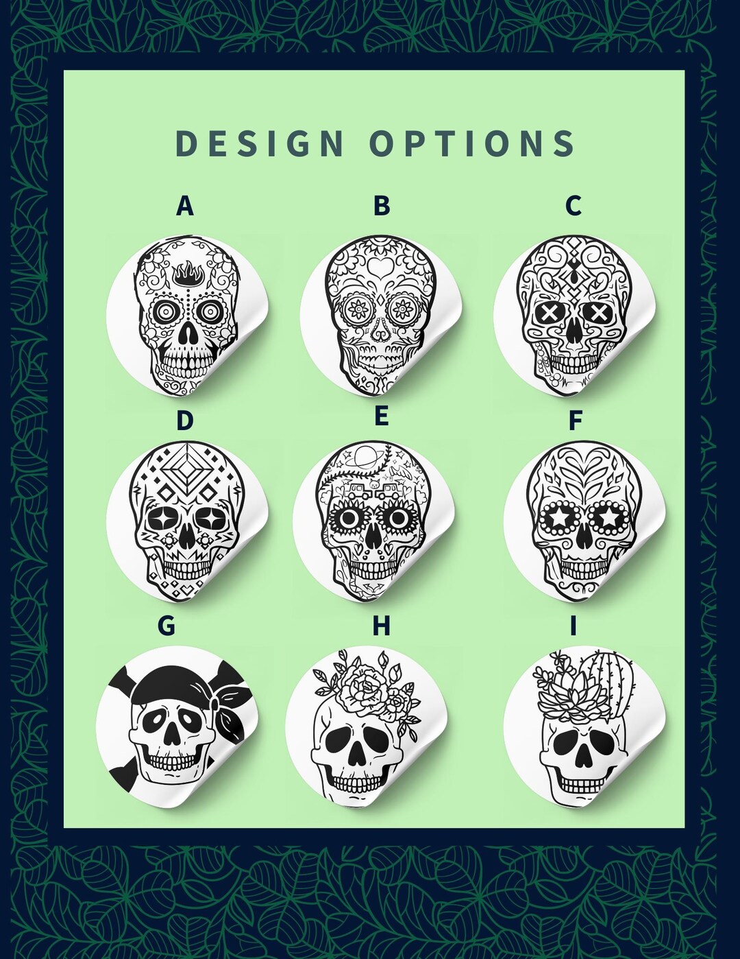 Skull Car Sticker, Skull, Car Sticker, Decal, Boho Car Decal, Window ...