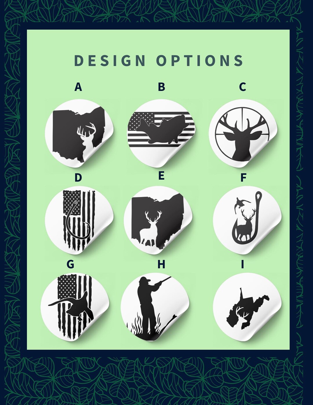 Hunting Car Sticker, Hunter, Car Sticker, Decal, Hunt Car Decal, Window ...