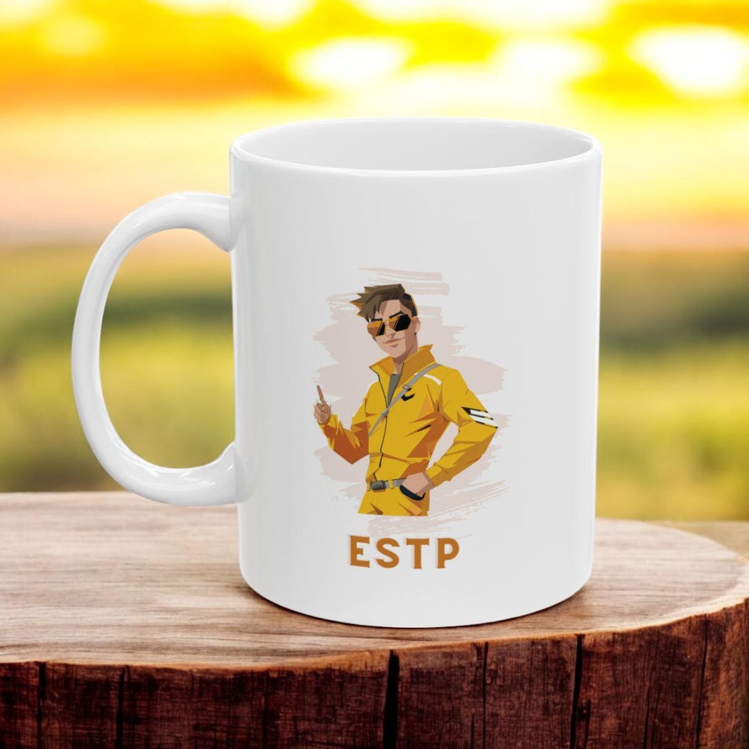 ESTP Mug, MBTI Coffee Cup, Estp Birthday Gift, Mbti Mug, Ceramic Mug ...