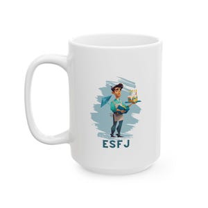 ESFJ Mug, MBTI Coffee Cup, Esfj Birthday Gift, Mbti Mug, Ceramic Mug ...