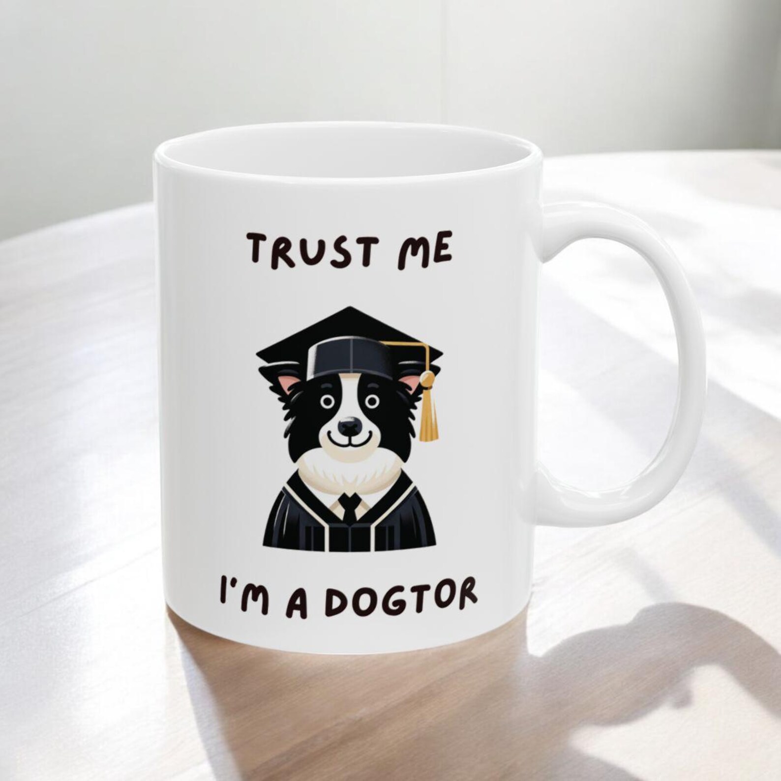 Phd Graduation Mug, Funny Mug for Phd, Dog Lover Mug, Dogtor Mug, Gift ...