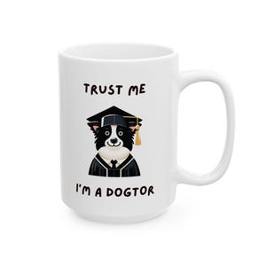 Phd Graduation Mug, Funny Mug for Phd, Dog Lover Mug, Dogtor Mug, Gift ...
