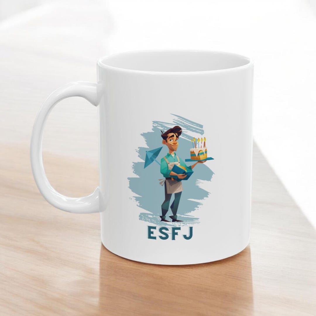 ESFJ Mug, MBTI Coffee Cup, Esfj Birthday Gift, Mbti Mug, Ceramic Mug ...