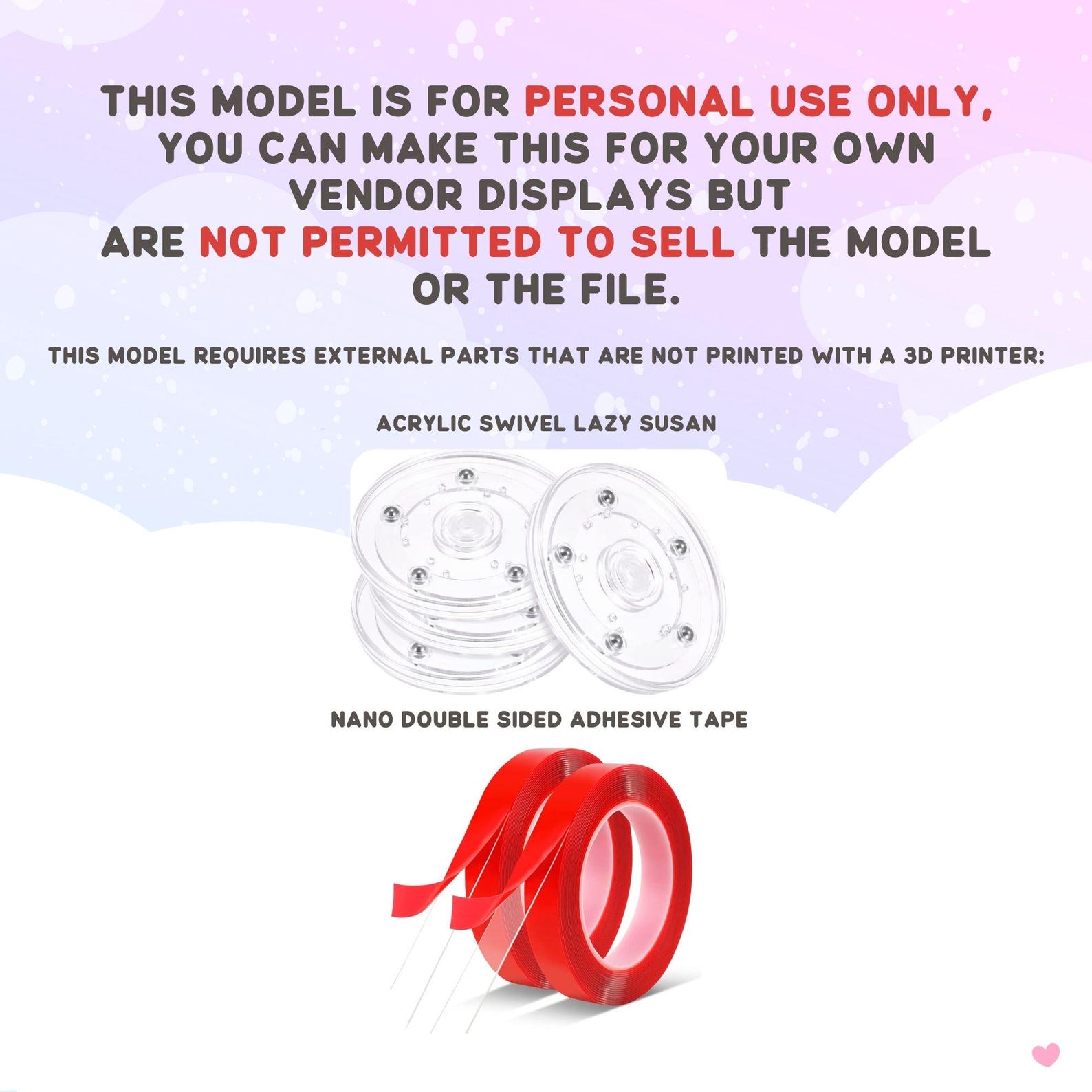 STL File for 3D Model Printing Customizable Versatile Spinning Rack ...