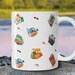 Travel Stickers Ceramic Mug, Travel Mug, Ceramic Mug, Cute Travel Mug ...