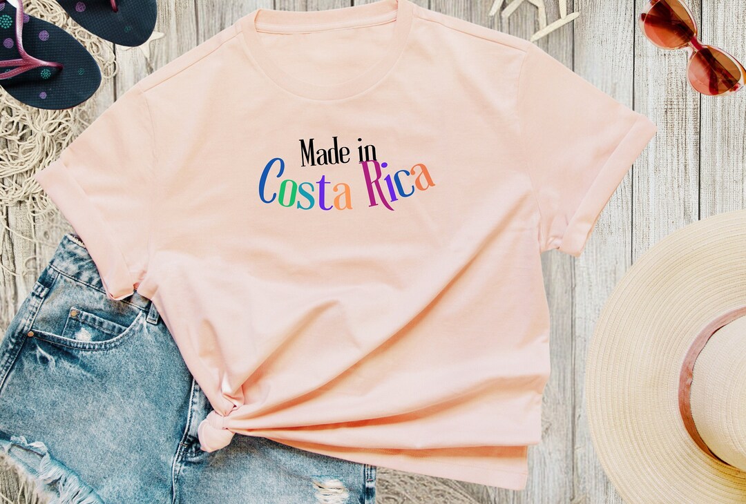 Unisex T- Shirt, Made in Costa Rica , T-shirt, Costa Rica T-shirt ...