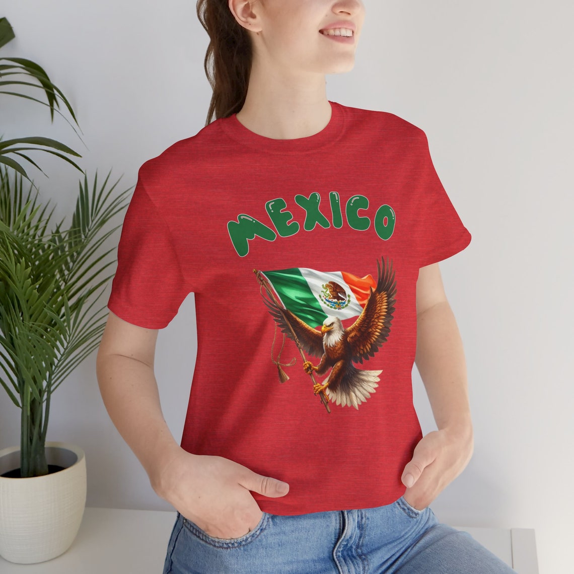 Mexican Flag T-shirt, Golden Eagle T-shirt, Mexican Eagle T-shirt, Golden Eagle Jersey, Mexico ...