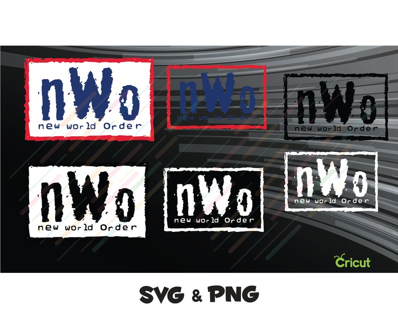 NWO SVG and PNG Files High Resolution Images Ready to Use for Cricut ...
