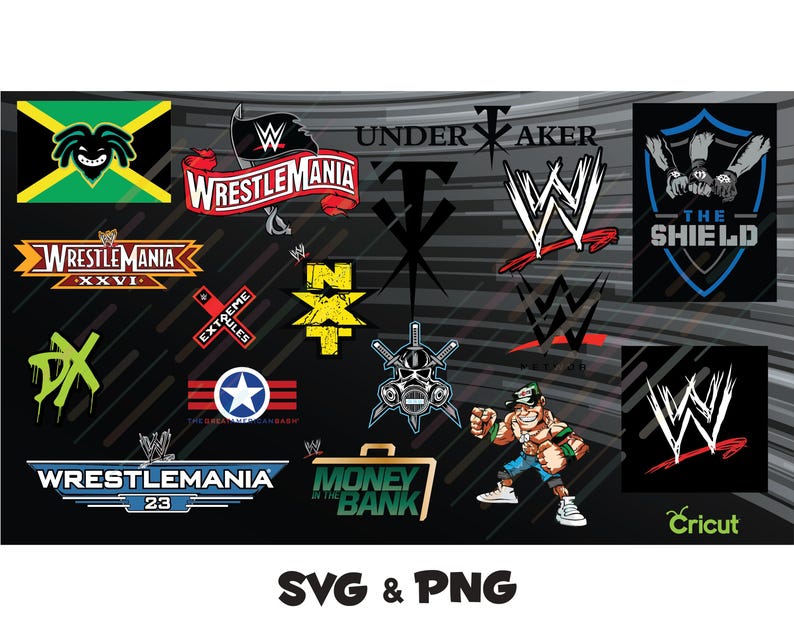 WWE SVG and PNG Files High Resolution Images - Etsy Australia