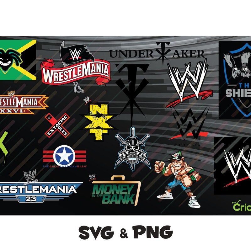 Wwe Svg - Etsy