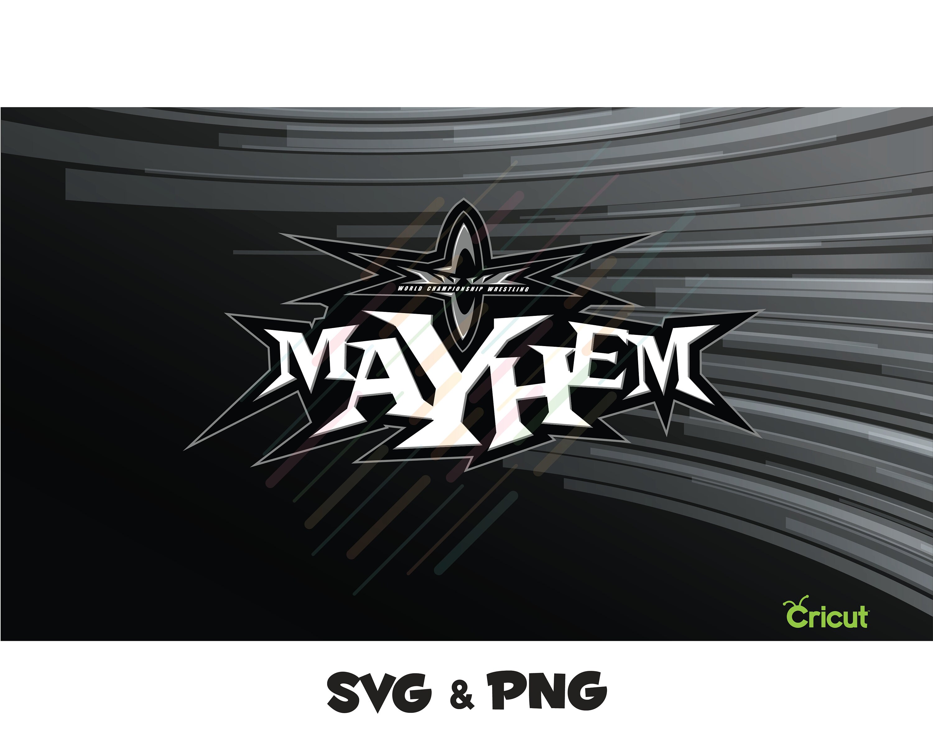Mayhem SVG and PNG Files High Resolution Images Ready to Use for Cricut ...