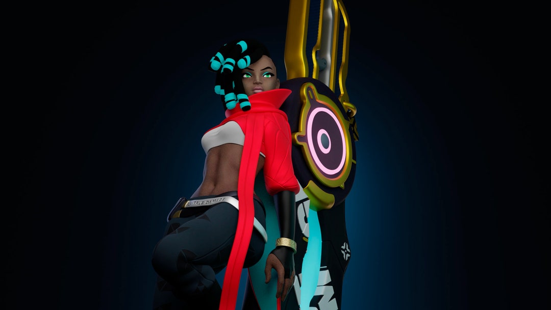 3D Printed True Damage Senna Figure League of Legends Statue High ...