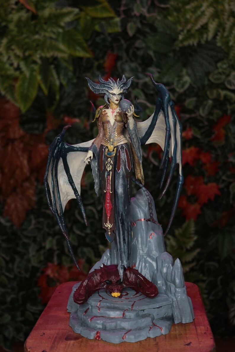 Resin Diablo 4 Lilith Figure, Lilith Statue, High Quality Resin Statue ...