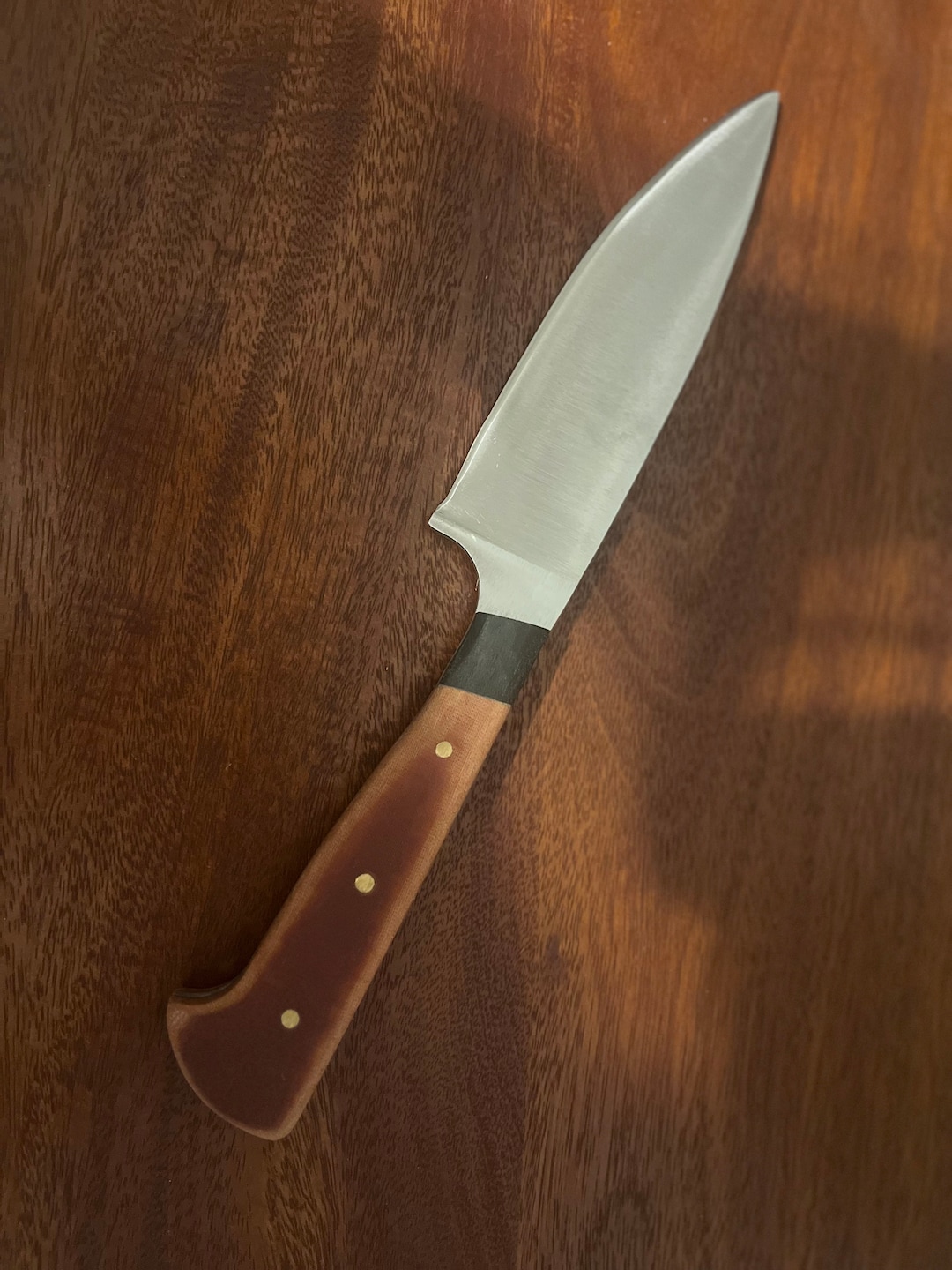 Handmade Kitchen Knife, Micarta Handle Stainless Steel - Etsy
