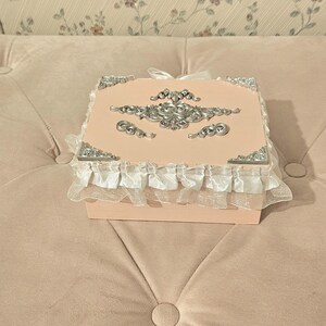 Princess Rococo Girly Jewelry Box, Coquette Dolly Pink Jewelry Storage ...